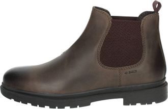 Geox U ANDALO Ankle Boot, Coffee/Bordeaux, 41 EU