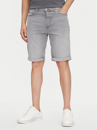 HUGO BOSS Jeansshorts 50537720 Grau Slim Fit