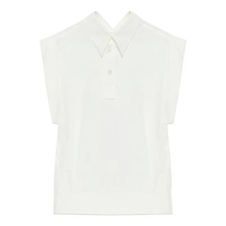 Issey Miyake Damen, Oberteile, Wei&szlig;, MGr&ouml;&szlig;e