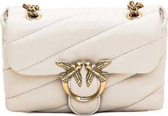 Pinko Pinko, Femme, Sacs, Beige, Taille: ONE Size Sacs &agrave; &eacute;paule