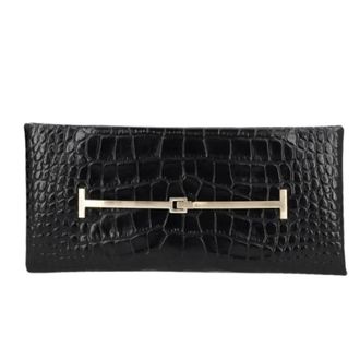 Tom Ford Arc Clutch - - Bags - Damen - Schwarzk - ONE SIZE