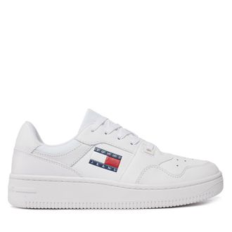 Tommy Jeans Sneakers Tommy Jeans Tjw Retro Basket Ess EN0EN02505 Wei&szlig;
