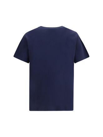 Vivienne Westwood Mens Classic Orb T-Shirt Navy Cotton T-Shirts And Polos