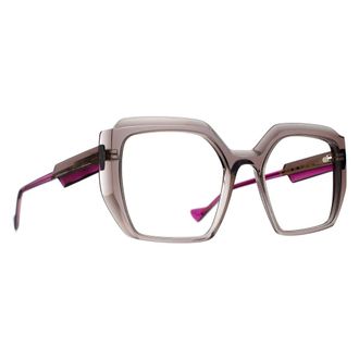 Caroline Abram Peggy Geometric Frame - unisex - Accessoires - Gris - Taille: 51 MM