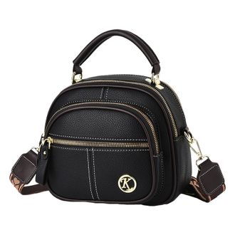 Generic Multifunktionale Umh&auml;ngetasche aus Leder Einfache Umh&auml;ngetasche aus Leder - Moderne Umh&auml;ngetasche f&uuml;r M&auml;dchen - Hobo-Taschen mit verstellbarem Schulte