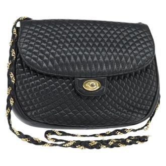 Bally Pre-owned Ledertasche - - Pre-owned - Damen - Schwarzk - ONE SIZE