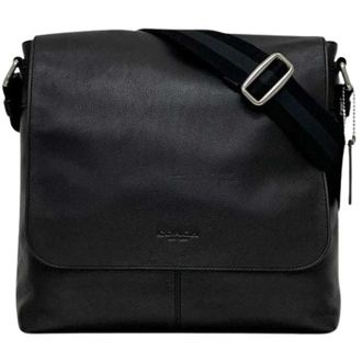 Coach Sac besace Pre-owned - Homme - Pre-owned - Noir - Taille: ONE Size