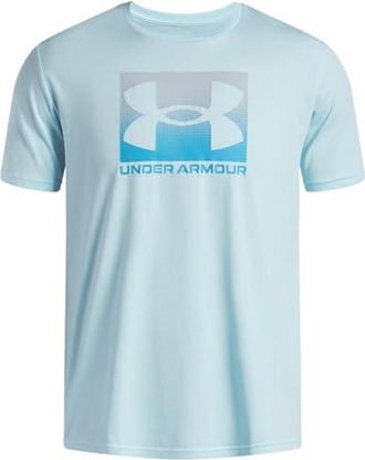 Under Armour UA Boxed Sports T-Shirt &agrave; Manches Courtes pour Homme Taille M, Stream / / Ether Blue, M