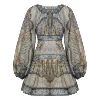 Zimmermann Femme, Robes, Multicolore, Taille: 38 FR Short Robes