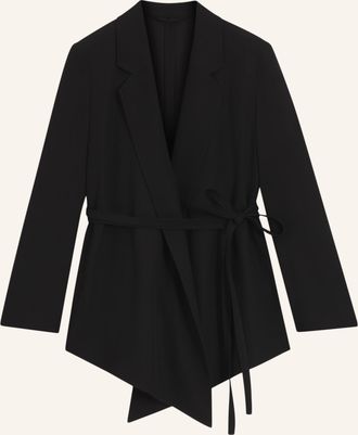 HUGO BOSS Blazer Joscara Relaxed Fit schwarz