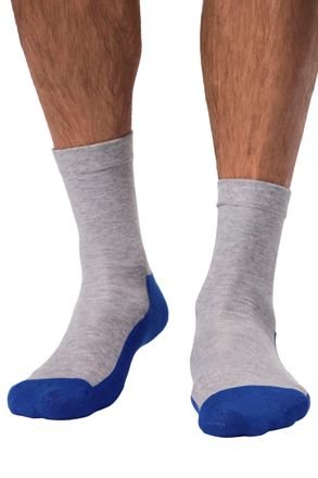 JP1880 Herren gro&szlig;e Gr&ouml;&szlig;en &Uuml;bergr&ouml;&szlig;en Menswear L-8XL Socken, extra weiche Sohlend&auml;mmung kobalt blau 43+ 826288752-43+