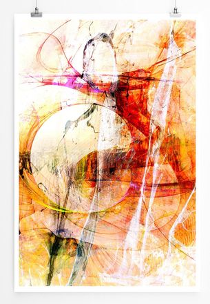 Paul Sinus Art How Does a Moment Last Forever - modernes abstraktes Bild Sinus Art - Bilder, Poster und Kunstdrucke