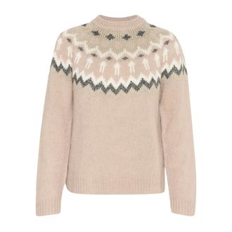 Inwear Femme, Pulls, Beige, Taille: 40 FR Pulls &agrave; col rond