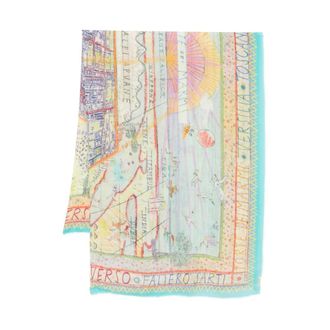 Faliero Sarti Femme, Accessoires, Multicolore, Taille: ONE Size Faliero Sarti Scarfs