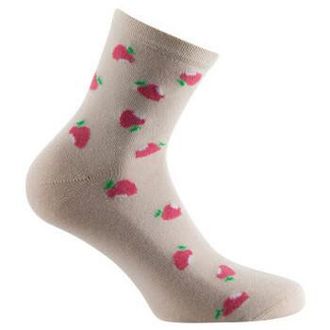 Kindy Socquettes fantaisie Pommes damour en coton majoritaire