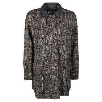 Max Mara Leichte Jacken - - Jackets - Damen - Schwarzk - XS