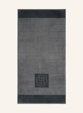 HUGO BOSS Handtuch Doubleb grau