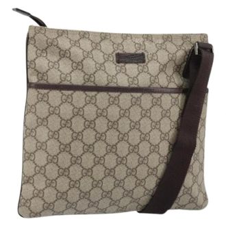 Gucci Sac bandouli&egrave;re en plastique Pre-owned - Femme - Pre-owned - Beige - Taille: ONE Size