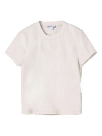 James Perse t-shirt à coupe crop - Tons neutres