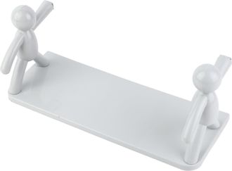 Generic RASTKY Stabiles, Tragendes, an der Wand Montiertes Regal, Lochfreie Installation, K&uuml;chenregal f&uuml;r Toilettenartikel, Kunststoffmaterial (Grey)