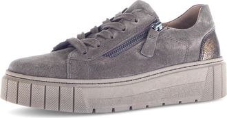 Gabor Damen Low-Top Sneaker, Frauen Sneaker,sacchetto,weich,sportlich,Weiss,schwarz,Jollys,rot,Glitzer,blau,Sensitive,Mohair/Mocca,37.5 EU / 4.5 UK
