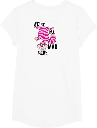 Disney Alice In Wonderland All Mad Here T-Shirt