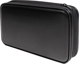 BESPORTBLE MUCKLILY Hartschalen CD Tasche Kapazit&auml;t Rei&szlig;festes Disc Aufbewahrungs etui mit Rei&szlig;verschluss Kompakte Media H&uuml;lle f&uuml;r Auto und Zuhause Schlanker Org