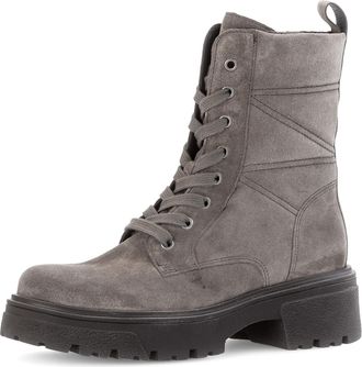 Gabor Damen Combat Boots, Frauen Stiefeletten,halbstiefel,Kurzstiefel,uebergangsschuhe,uebergangsstiefel,schn&uuml;rstiefel,Mohair,39 EU / 6 UK