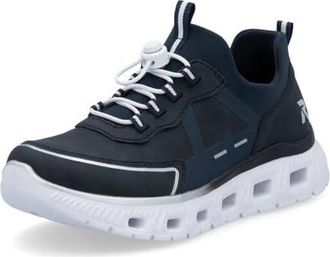 Rieker Chaussures à Lacets pour Femmes M6062, Pointure:38 EU, La Couleur:Bleu