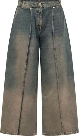 Palm Angels Damen, Jeans, Blau, W27Gr&ouml;&szlig;e
