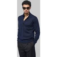 Dries Van Noten Muano Wool Polo Shirt