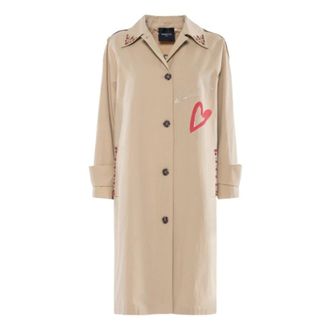 Nenette Femme, Manteaux, Beige, Taille: 40 FR Trench-coat