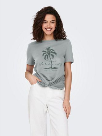 Only Kurzarmshirt ONLCARRIE REG TWIST S/S TOP BOX CS JRS