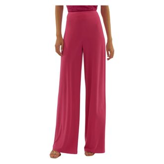 Joseph Ribkoff Femme, Pantalons, Rose, Taille: 42 FR Wide Pantalons