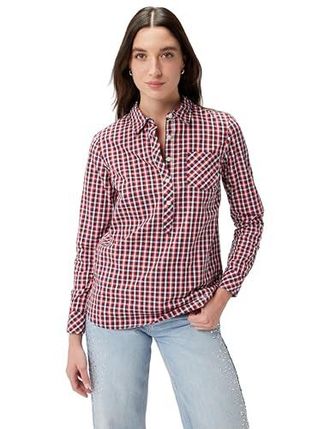 Tommy Hilfiger J2XMH365-QI2-XS Chemise, Multicolore, XS Femme