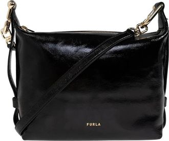 Furla Tonie Hobo Bag - Femme - Sacs - Noir - Taille: ONE Size