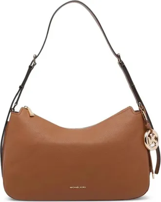 Michael Kors Femme, Sacs, Brun, Taille: ONE Size Nolita Sac Bandouli&egrave;re Moyen Mod&egrave;le en Cuir Grain&eacute;