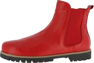 Andrea Conti Bottes en Cuir Femmes 0340229, Pointure:40 EU, La Couleur:Rouge