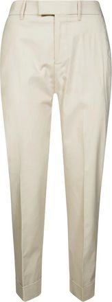 Berwick 1707 Femme, Pantalons, Blanc, Taille: 42 FR Pantalone Sigaretta Tecnico