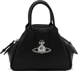 Vivienne Westwood orb-plaque top-handles bag - Schwarz