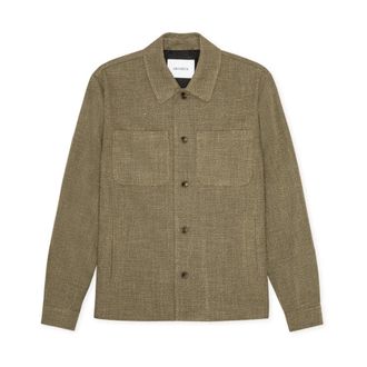 Les Deux Marseille Melange Jacket - - Jackets - Herren - Braun - S