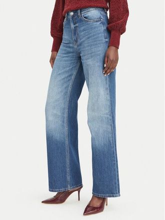 Guess Jeans W6YA1A D1339 Blau Wide Leg