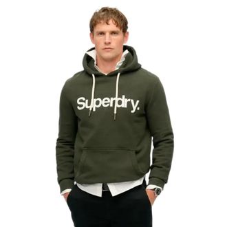Superdry Homme, Sweatshirts et sweats &agrave; capuche, Vert, Taille: M Vintage Sweat