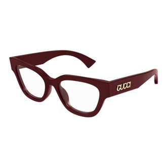 Gucci Cat-eye-Gestell - - Accessories - Damen - Rot - 51 MM