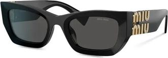 Miu Miu Eyewear SMU09WC053E1AB Cat-Eye Sunglasses - Gray