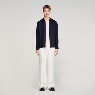 Sandro Chemise fluide zipp&eacute;e