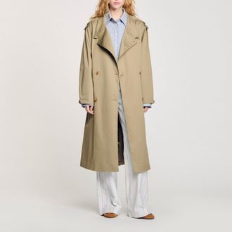 Sandro Trenchcoat mit G&uuml;rtel