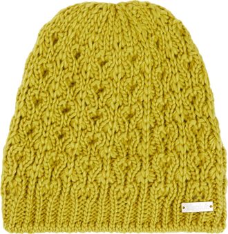 Eisglut Damen Emilial Merino Made In Germany, Golden Green, Einheitsgr&ouml;&szlig;e EU