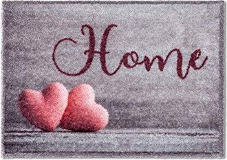 Astra Tapis de propreté Doux et Moelleux Pure & Soft - Tapis de propreté Multicolore - paillasson intérieur - paillasson résistant - 50x70cm (Couleur : Home