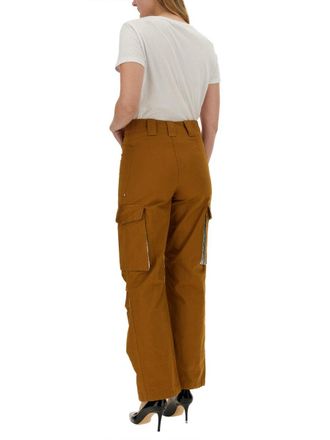 Paco Rabanne 100% Cotton Trousers - Beige